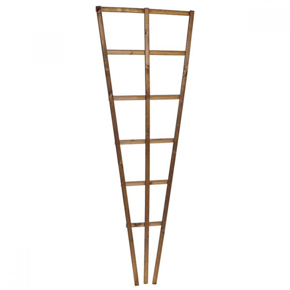 Prestige Wooden Fan Trellis 120x50cm
