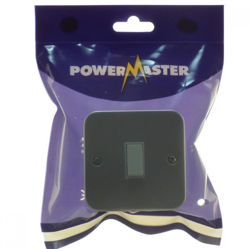1 Gang 2 Way 10amp Metalclad Light Switch | MD O Shea & Sons