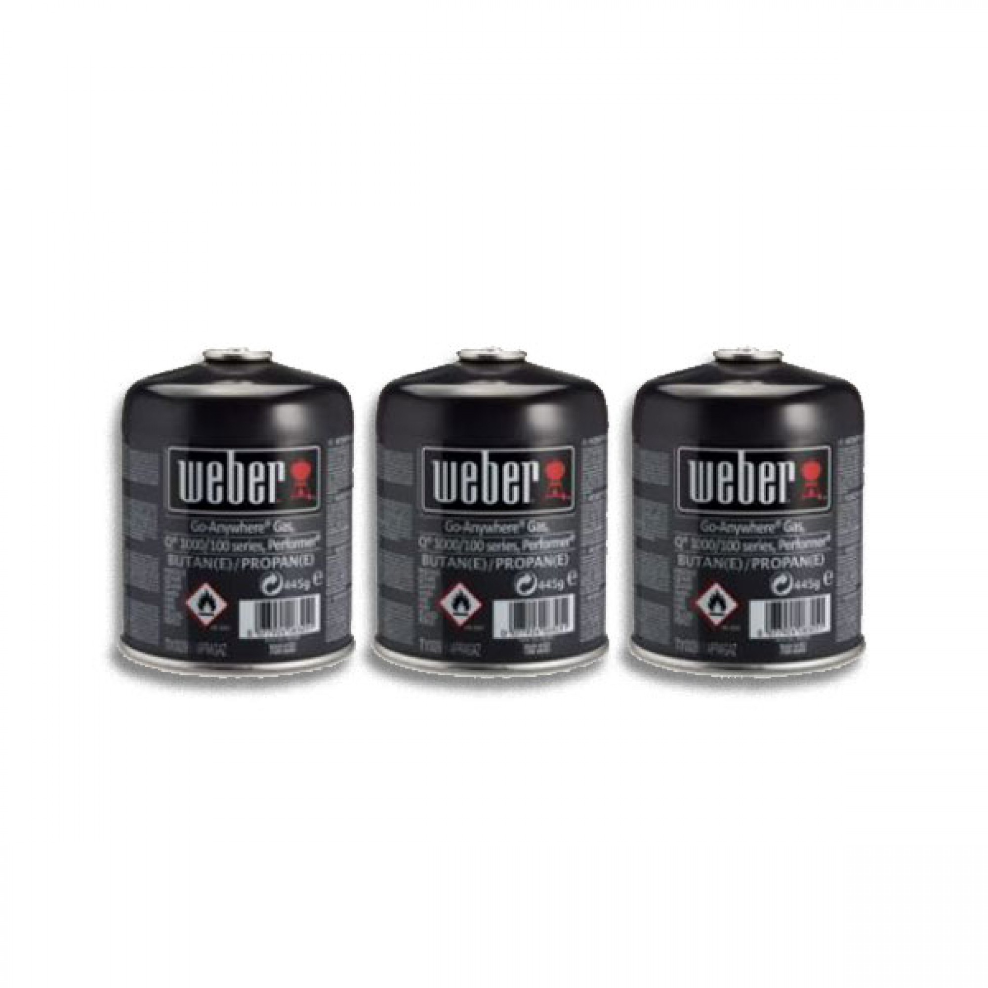 Weber Disposable Gas Canister 3 Pack | MD O Shea & Sons