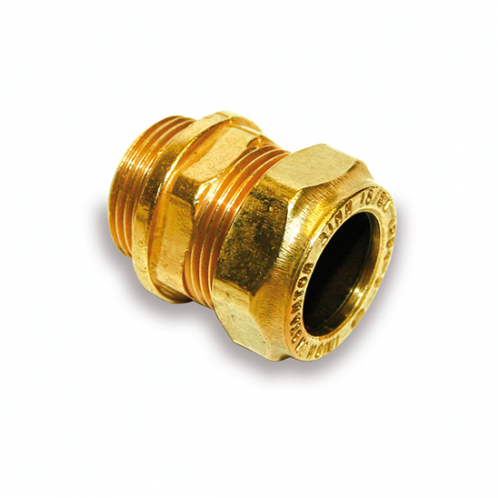 1/4" X 10mm Straight Coupler Mi X C 411
