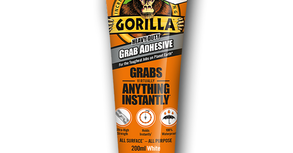 Gorilla White Hd Grab Adhesive 200ml | 2044311