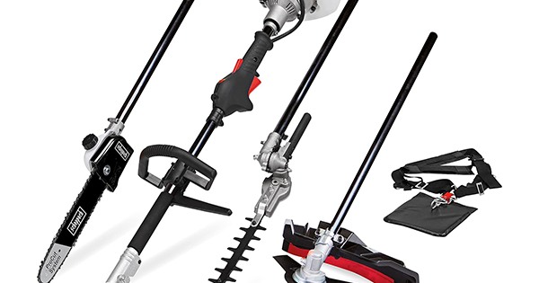 Scheppach MFH5200-4P 4-in-1 Petrol Backpack Multi-Tool