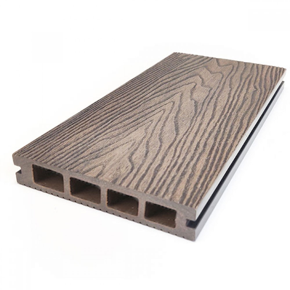Montana Composite Woodgrain Decking Board | Anthrazit | 135mm X 25mm X ...