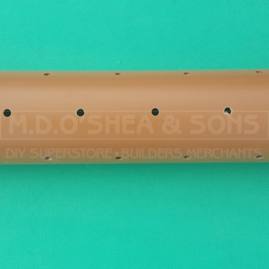 4" Percolation Perforated Pipe 110mm x 6m | MD O Shea & Sons
