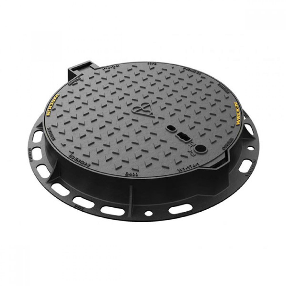 Heavy Duty Circular Manhole Cover | D400
