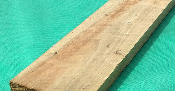 100mm X 22MM | 4" X 1" | Treated White Deal Rough Timber