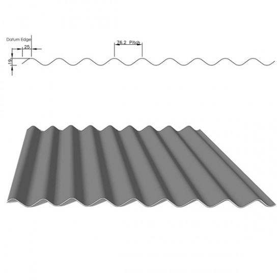 Galvanised Corrugated Iron Sheeting 8/3 | MD O'Shea & Sons