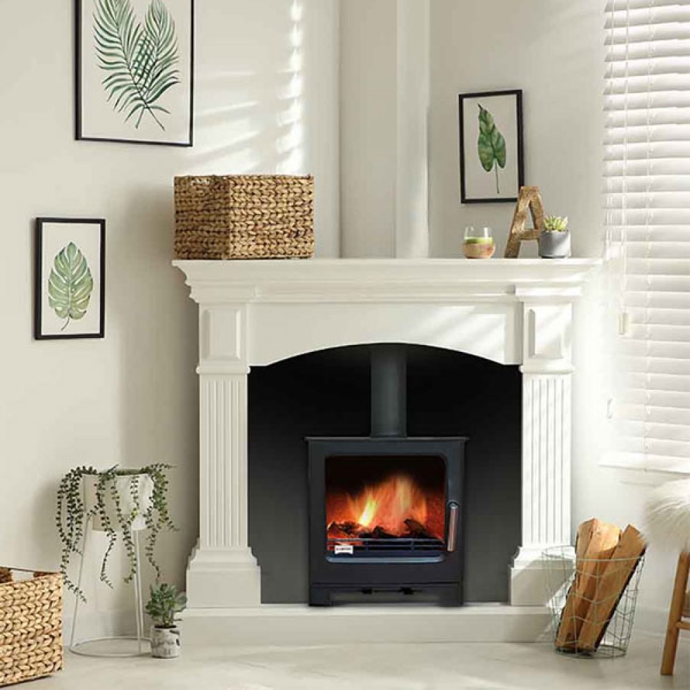 Bilberry Nore Solid Fuel Non Boiler Eco Stove | 5kW