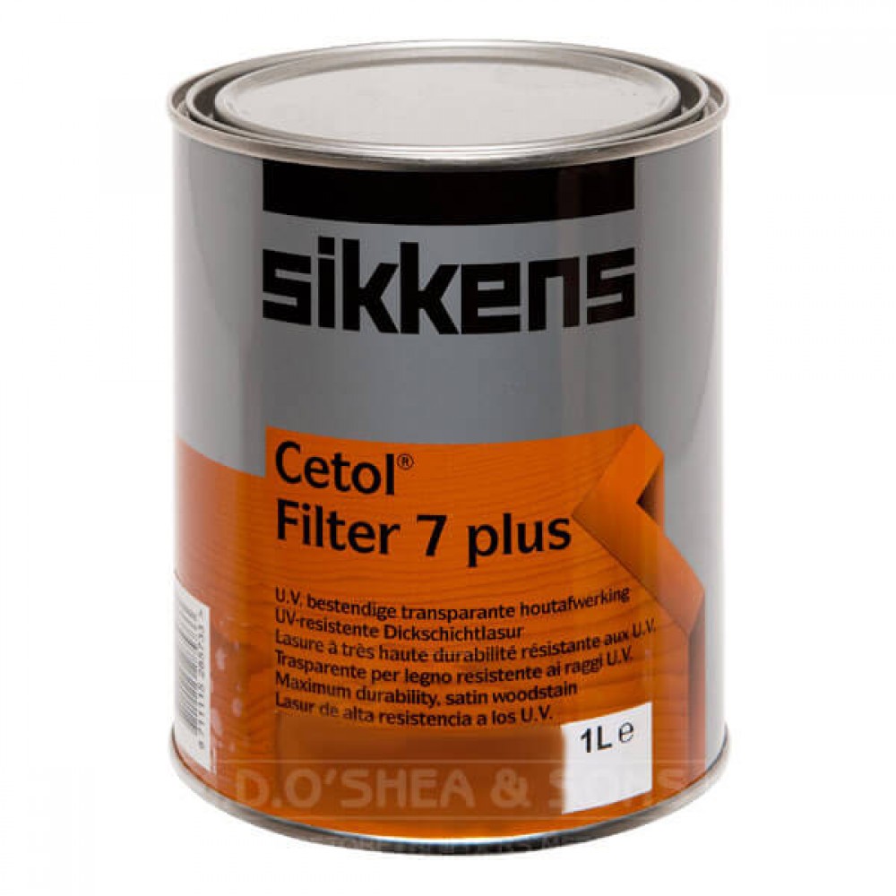 Sikkens Cetol Filter 7 Plus | Size & Colour Options | MD O'Shea & Sons