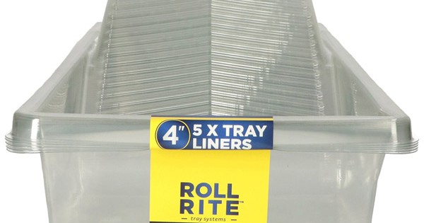 Fleetwood Roll Rite Paint Tray Liner | 4" | Pack of 5 | MD O'Shea & Sons