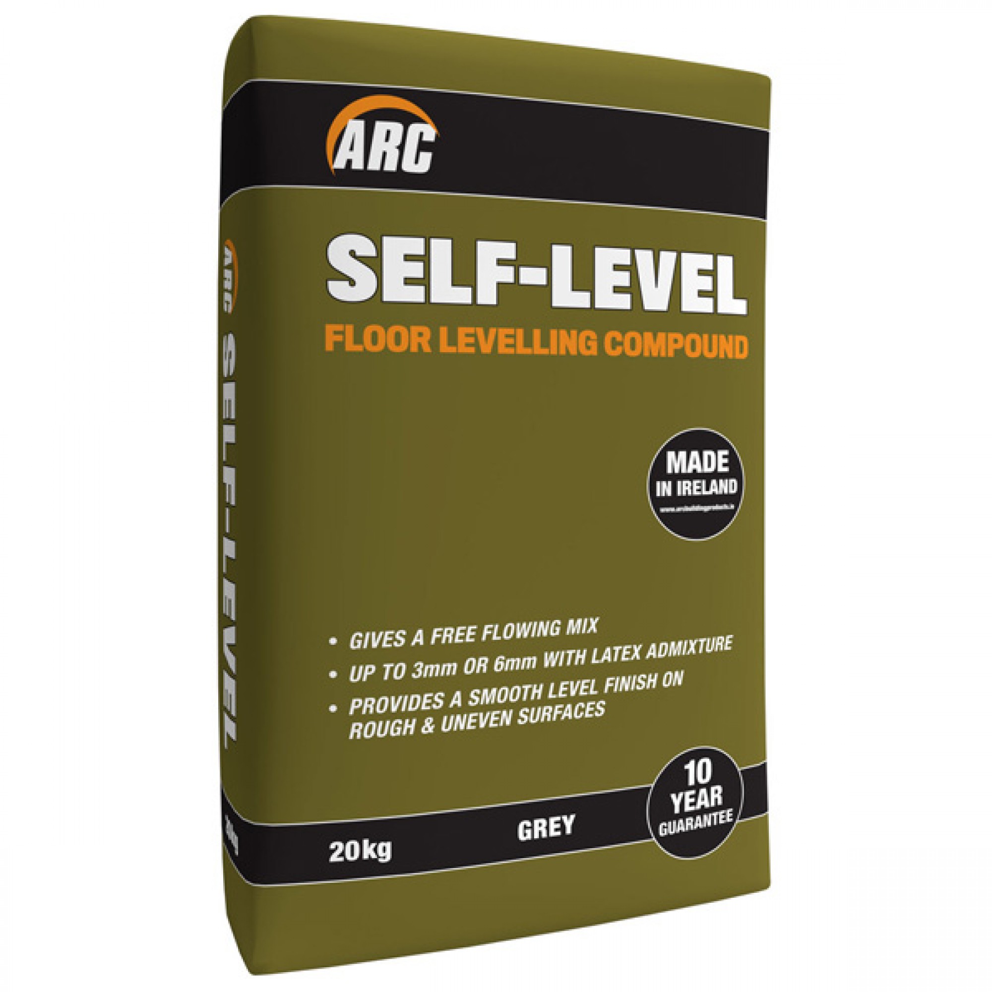 Arc Self-levelling Floor Compound | 20KG | Grey