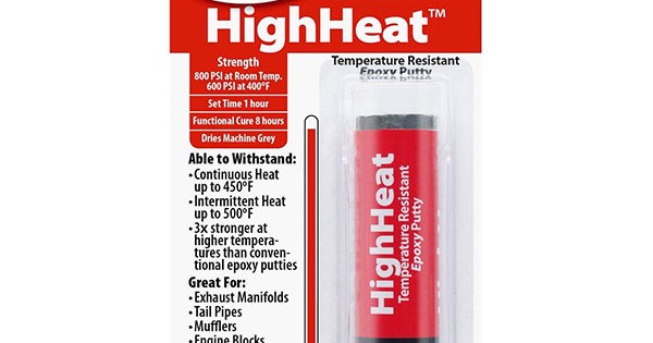 Jb Weld High Heat Stick Sets 1 Hour 57g