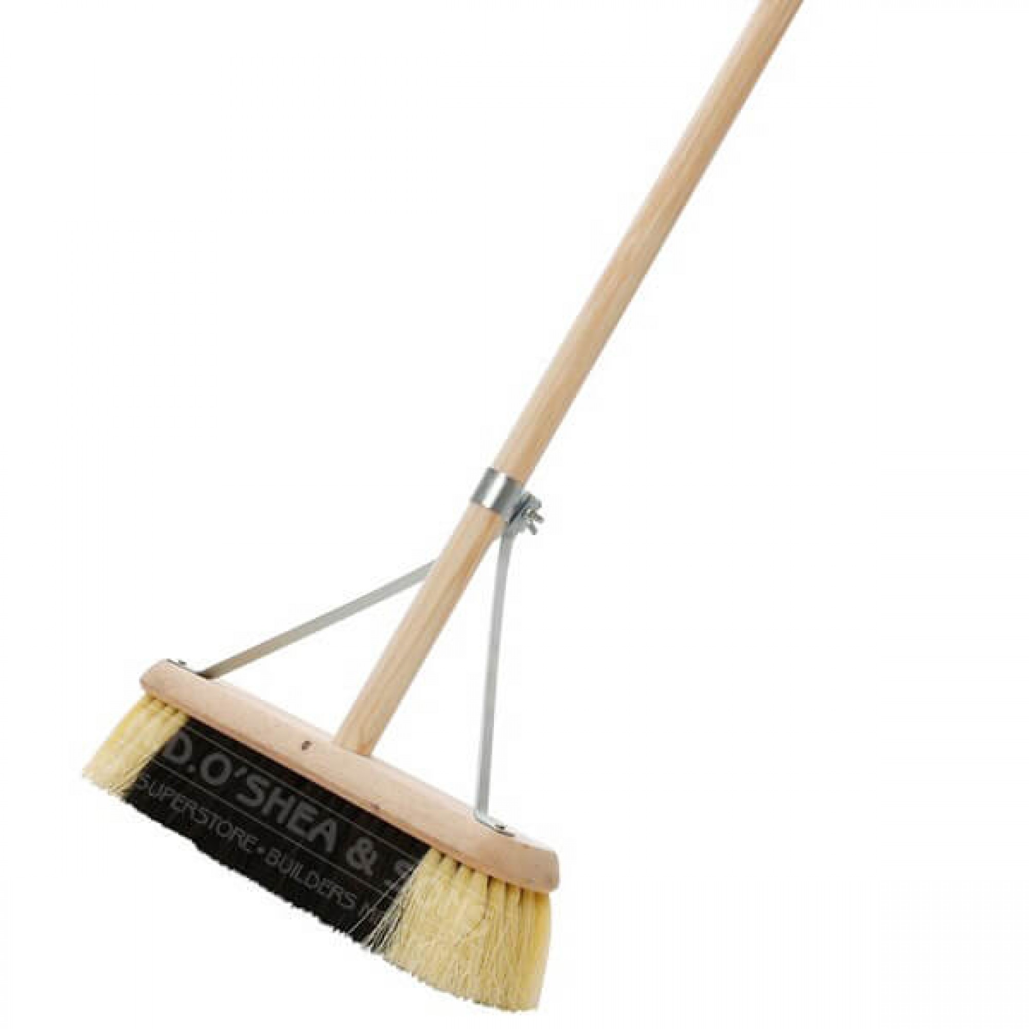 Dosco Black & White Stage Broom | Handled & Stays | 24" | 30025