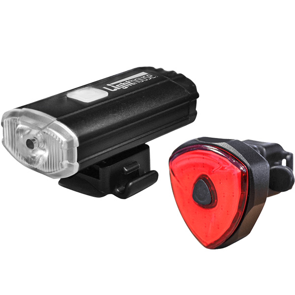 Lighthouse Elite Led Bike Light Set | Rechargeable