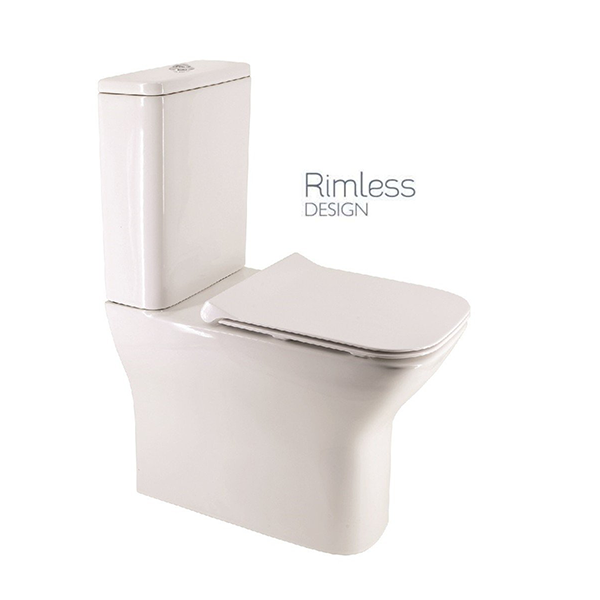 Sonas Sophia Fully Shrouded Rimless WC Slim Seat