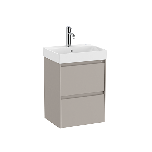 Ona 450 2 Drawer Unit & Basin Sand Grey | A851681510
