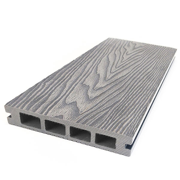 Montana Composite Woodgrain Decking Board | Soft Grey | 135mm X 25mm X ...