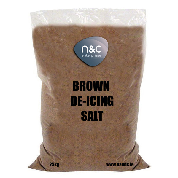 Brown De-icing Salt 25kg