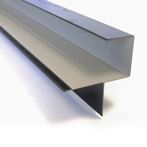 Snowdon Aluminium Verge Trim Type II Black | MD O Shea & Sons