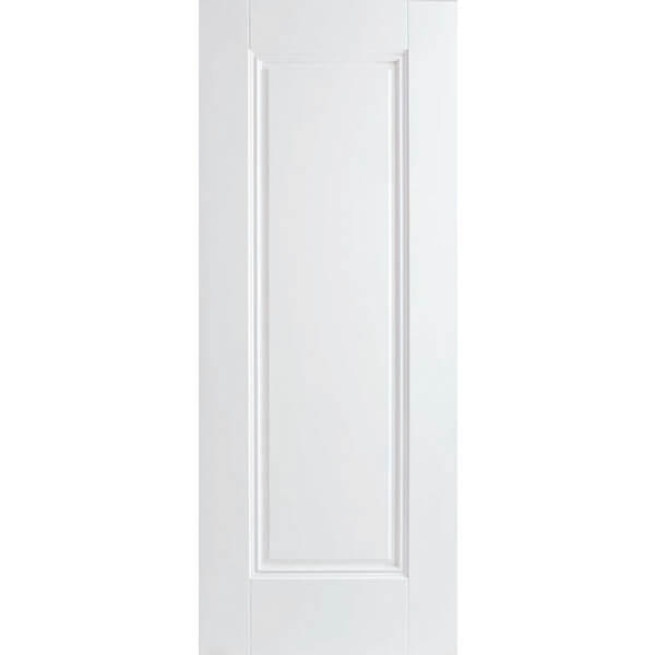 Doras Amsterdam 1 Panel Door Painted White | MD O'Shea & Sons | Cork ...
